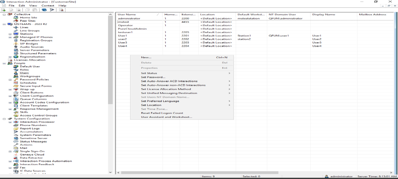 Interaction Connect Help - MS Teams as Login Station