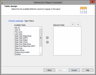 Interaction Report Assistant Help - Design a Report