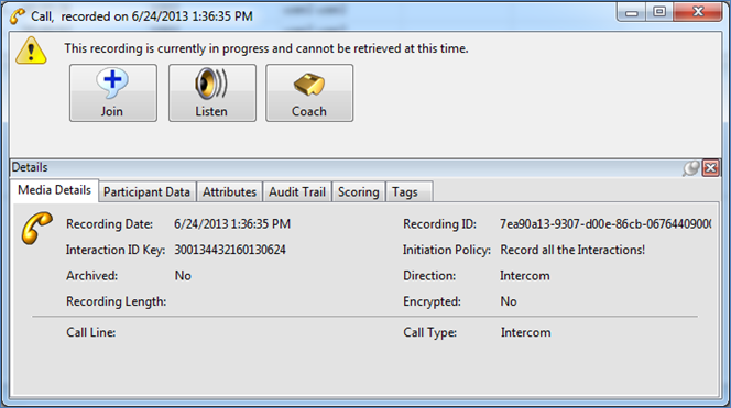 PureConnect Release Notes - Interaction Recorder