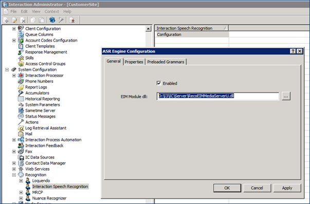 PureConnect Release Notes - Speech Recognition