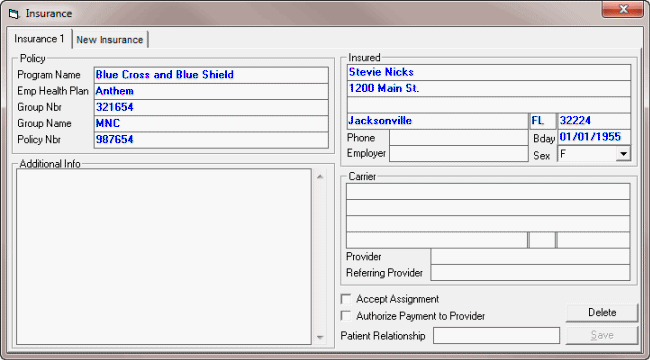Latitude Help - Modify Insurance Information