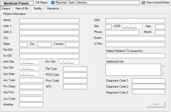 Latitude Help - Maintain Patient Information