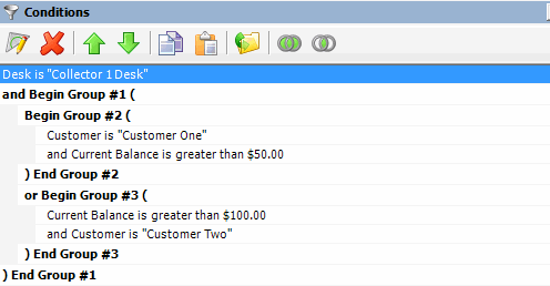 List Builder User Guide - Group Query Conditions