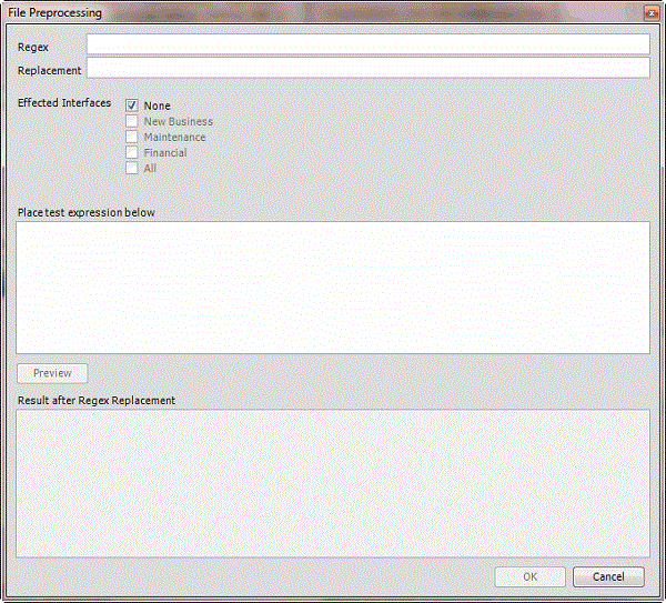 Exchange Manager Help - Add a Regular Expression Replacement
