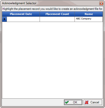 AIM Receiver Help - Export Acknowledgments for Multiple Clients