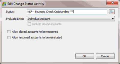 Latitude WorkFlow Designer Help - Modify Criteria for an Activity