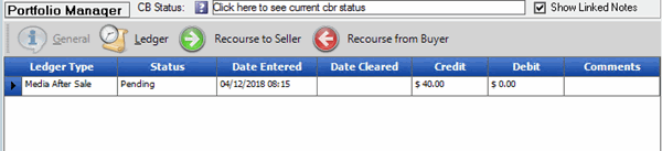 Latitude Help - View Account Ledger Information
