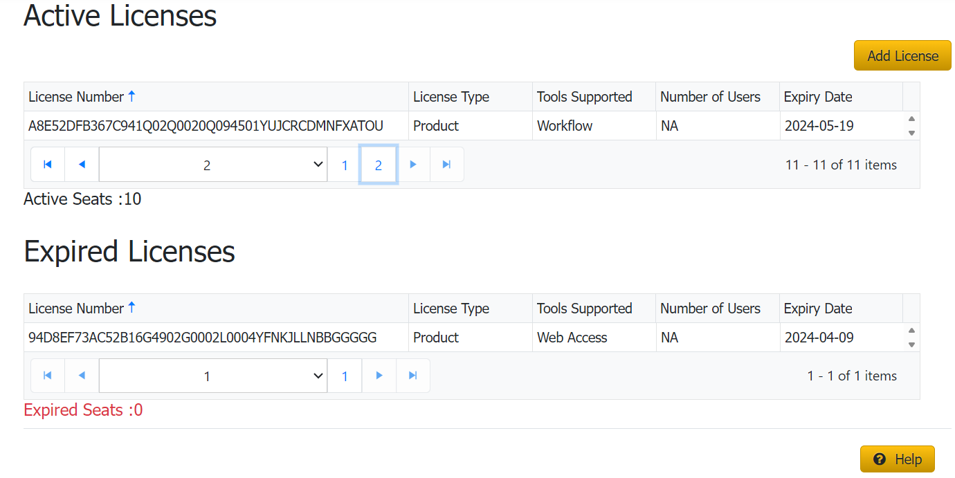 Latitude Help - License Management
