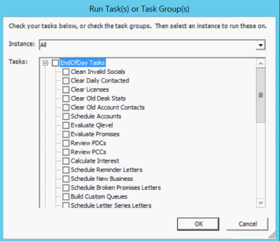 Custodian UG - Run Multiple Tasks or Task Groups on Demand