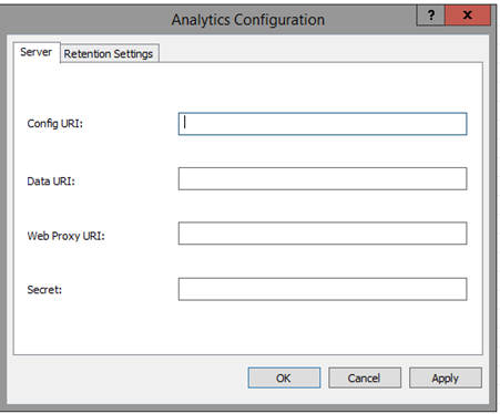 PureConnect Analytics - Analytics Configuration Settings