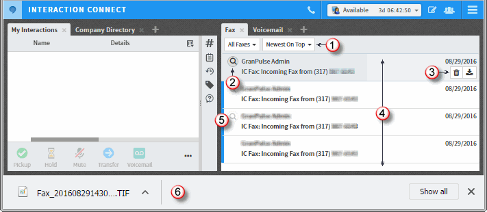 PureConnect Release Notes - Interaction Connect Fax View