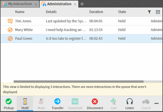 PureConnect Release Notes - Interaction Connect Queue Views