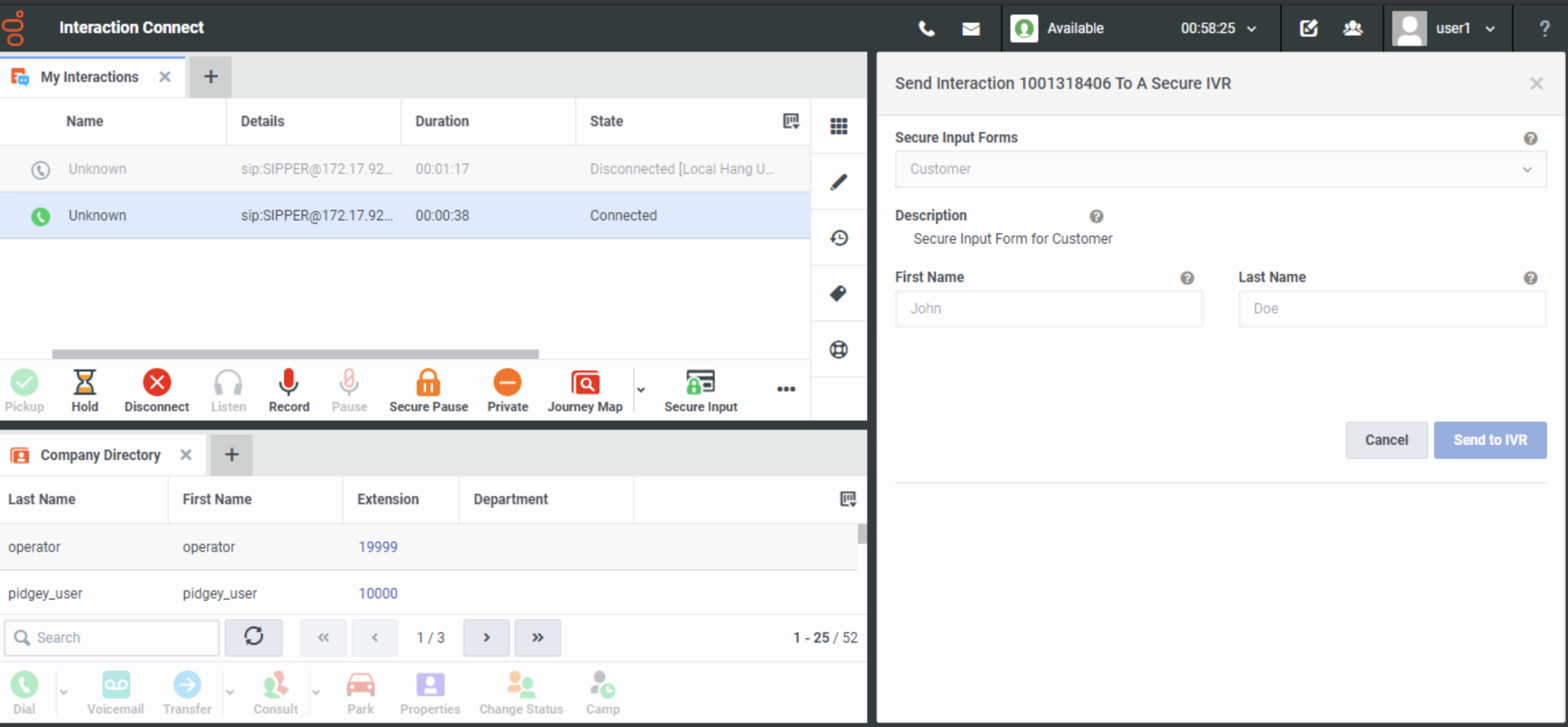PureConnect Release Notes - Secure Input in Interaction Connect