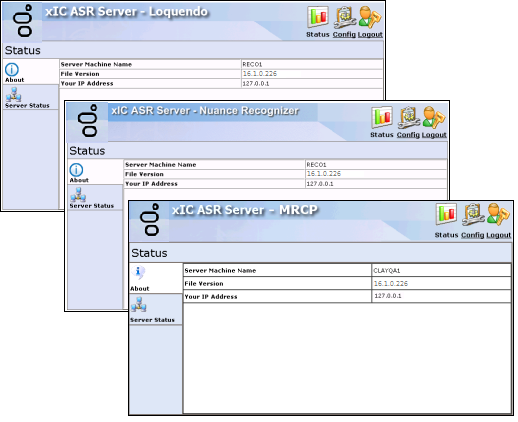 ASR Technical Reference - Open the Web Configuration Interface