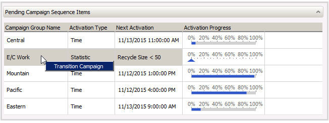 Interaction Dialer Advanced Campaign Management - Tracking Pending ...