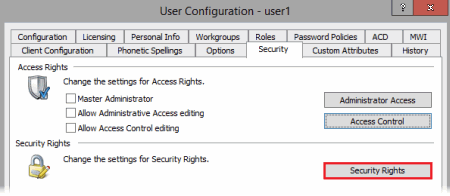 Interaction Data Extractor - Security Rights