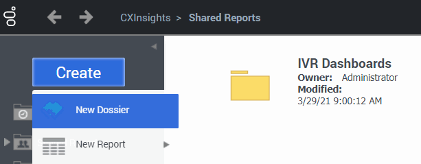 Pureconnect Cx Insights Help Create Dashboards Using Ivr Reports
