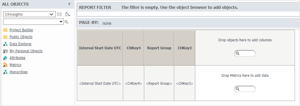 Pureconnect Cx Insights Help Create A Report From Scratch
