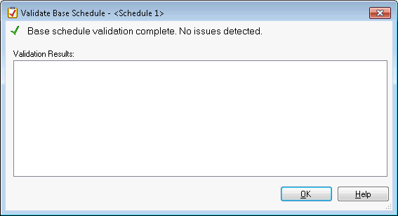 Interaction Optimizer Administration Help - Validate Base Schedule
