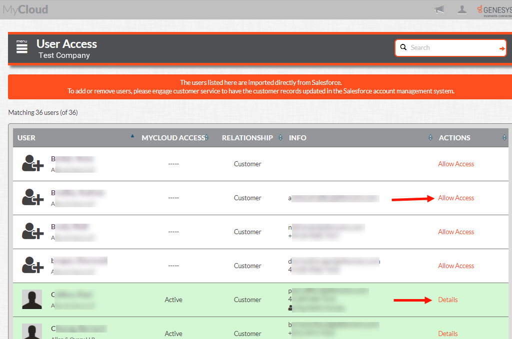 Pureconnect Cloud Resources Manage Mycloud And Tsra Users