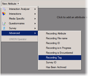 Interaction Analyzer Technical Reference - Search Interaction Analyzer Recordings by Category