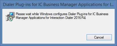 Interaction Dialer Installation and Configuration - Dialer Plug-ins for IC Business Manager ...
