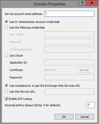 PureConnect Installation and Configuration Guide - Exchange configuration