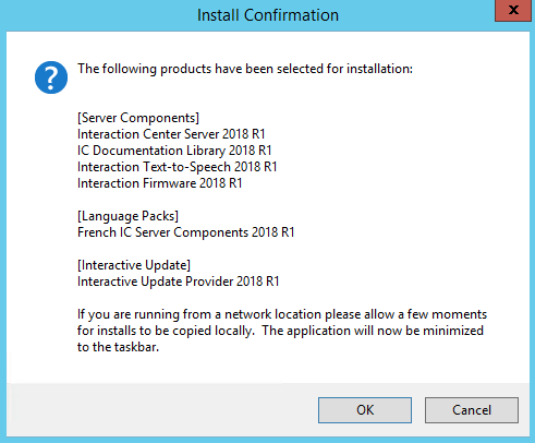 PureConnect Installation and Configuration Guide - Step 3: Run Install.exe