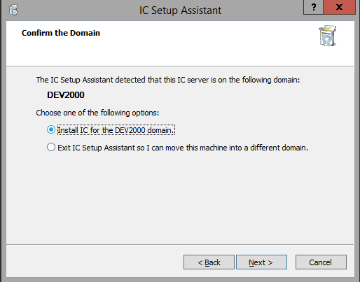 Pureconnect Installation And Configuration Guide Confirm The Domain