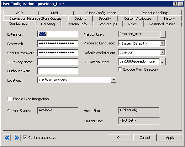 Pureconnect Installation And Configuration Guide Set Up An Extension