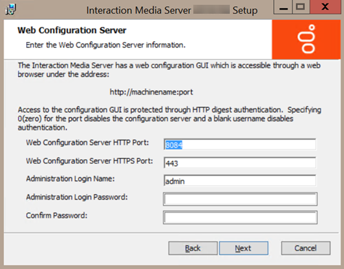 Interaction Media Server Technical Reference Install Interaction Media Server On A Certified