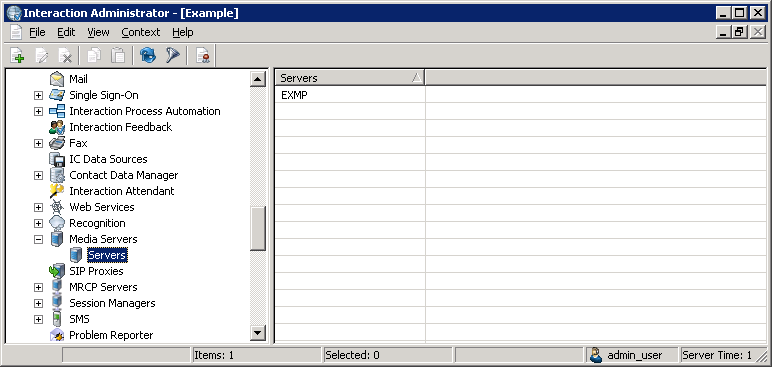 Interaction Media Server Technical Reference Add Cic Server To Interaction Media Server
