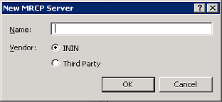 MRCP Technical Reference - Add an MRCP server