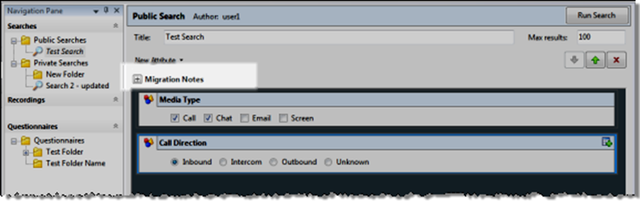 Interaction Recorder Technical Reference Appendix B Search