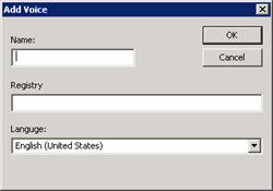 TTS Engines Technical Reference - Add Voices and Languages for SAPI