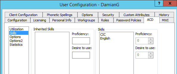 Web Services Technical Reference - Skill-based Routing