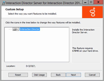 Interaction Director - Install Secondary Director Server in a Switchover Pair