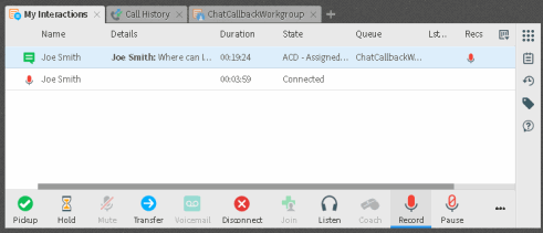 Interaction Connect Help - Determine if Someone is Listening to or ...