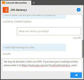 Interaction Connect Help - Manage Social Media Direct Messages