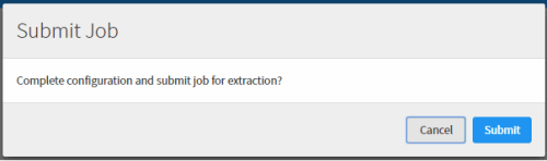 Interaction Data Extractor - Extraction Job Wizard