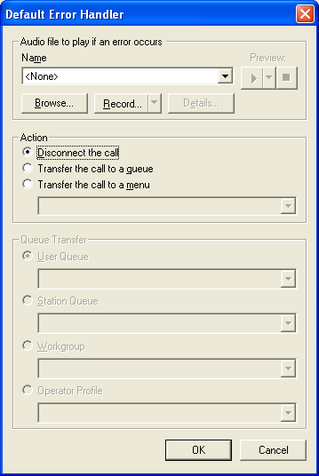 Interaction Attendant Help - Default Error Handler Dialog (Calls)