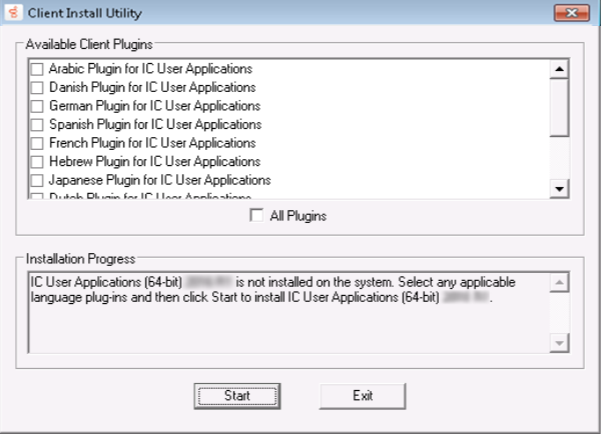 SIP Bridge Technical Reference - Install Interaction SIP Bridge through IC User Applications