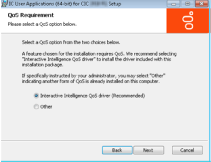 SIP Bridge Technical Reference - Install Interaction SIP Bridge through IC User Applications
