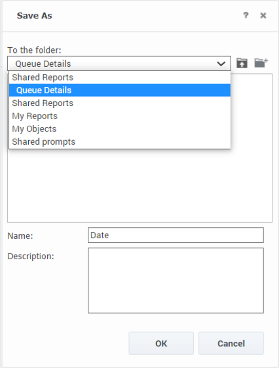 PureConnect CX Insights Help - Create a Report from Scratch