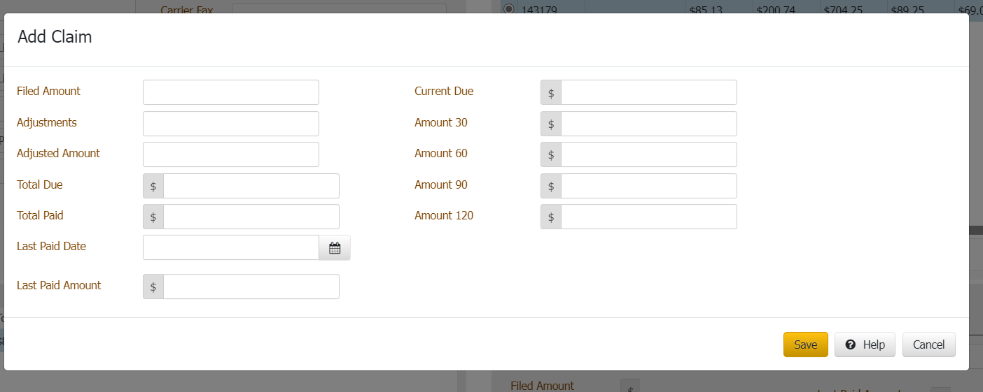 Latitude Help - Add Claim